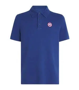 Canada Goose Cotton Logo Beckley Polo Shirt - Navy