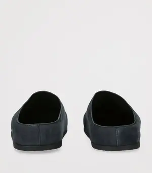 Studio Nicholson Nubuck Suede Slip-on Clogs