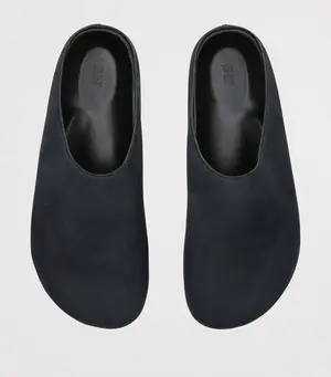 Studio Nicholson Nubuck Suede Slip-on Clogs