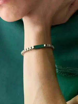 ASTON MARTIN Logo-engraved Chain Bracelet