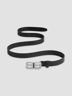 Balenciaga Bb Hourglass Thin Belt