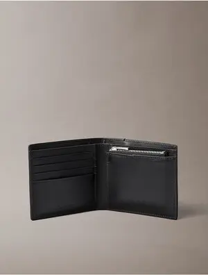 Calvin Klein Graphic Logo Billfold Coin Wallet