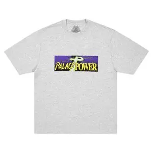 PALACE Power T-shirt Marl - Grey