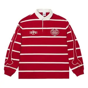 PALACE Skull Crest Rugby 'racey - Red