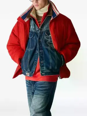 AAPE BY *A BATHING APE Aapeunvs Detachable-hood Denim Jacket