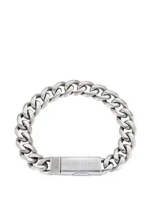 ASTON MARTIN Gourmette-chain Bracelet - Silver