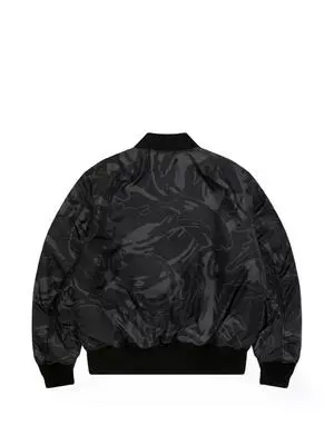 AAPE BY *A BATHING APE X Alpha Embroidered Reversible Jacket