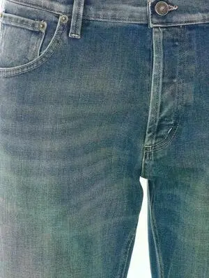 DONDUP Faded Whiskered Jeans