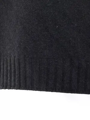 DUNST Ribbed-trim Sweater