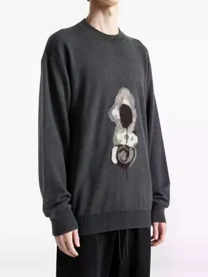 ZIGGY CHEN Patch-detail Sweater