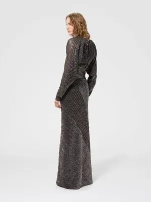 Missoni Long Dress With Sequins - Multicoloured
