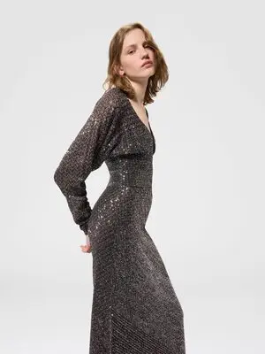 Missoni Long Dress With Sequins - Multicoloured