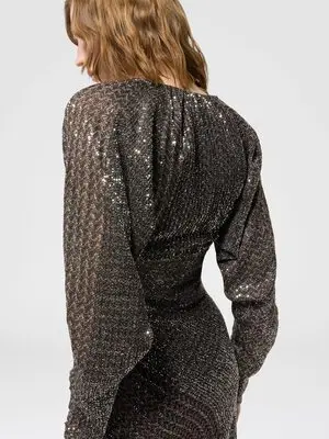 Missoni Long Dress With Sequins - Multicoloured