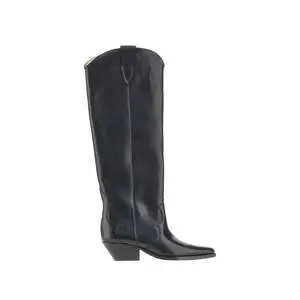 Isabel Marant Étoile Denvee' Leather Boots - Black