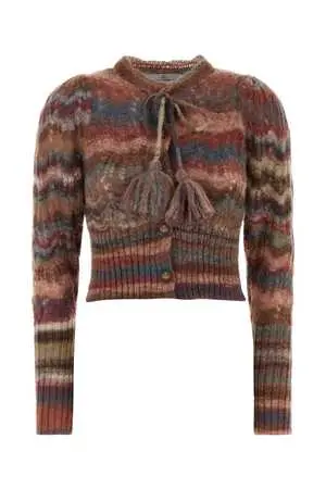 VIVIENNE WESTWOOD Vivienne Westwood Women Multicolor Mohair Blend Flora Cardigan