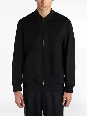 LARDINI Logo-patch Bomber Jacket