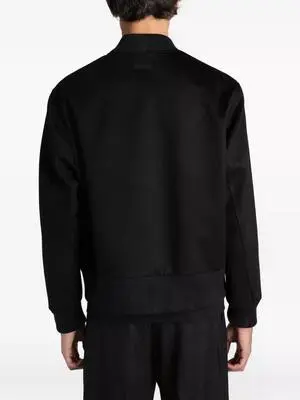 LARDINI Logo-patch Bomber Jacket