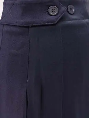 SEMICOUTURE Tempest Skirt In A Viscose And Virgin Wool Blend