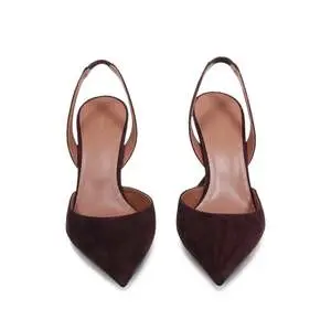 Amina Muaddi Shoes - Red