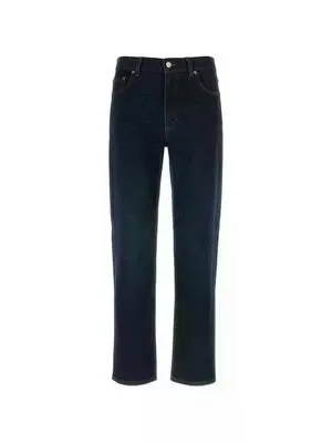 Zegna Logo-patch Straight-leg Jeans