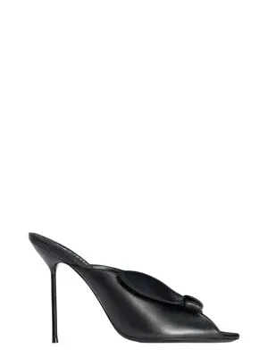 Paris Texas Lidia 105 Nappa Leather Bow - Black