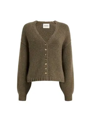 Khaite Axel Oversized Cashmere Cardigan