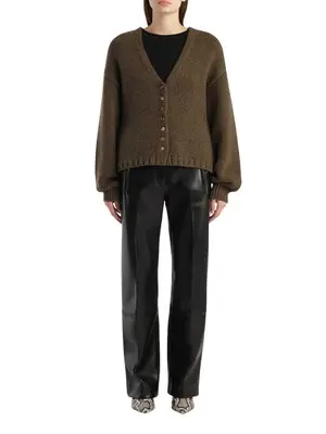 Khaite Axel Oversized Cashmere Cardigan