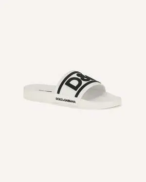 Dolce & Gabbana Logo Slide Sandals