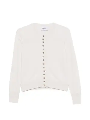 Alpha Studio Rebecca Crop Cardigan - Gray