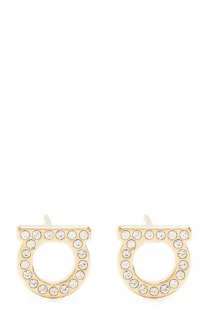 FERRAGAMO Gancini Crystals' Earrings