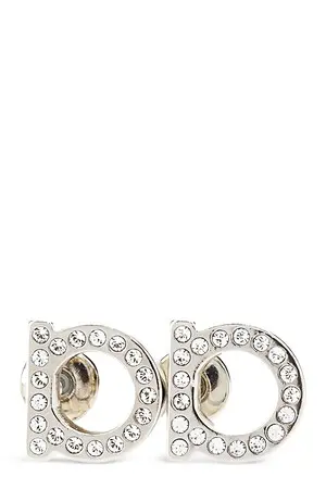 FERRAGAMO Gancini Cristalli Piccoli' Earrings