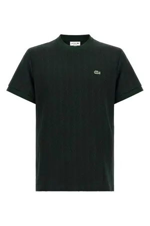 Lacoste T-shirt In Jacquard Monogram
