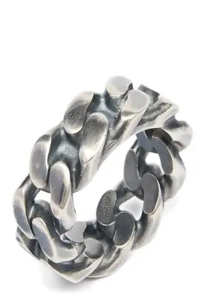 MAISON MARGIELA Anello Catena' Ring - Silver