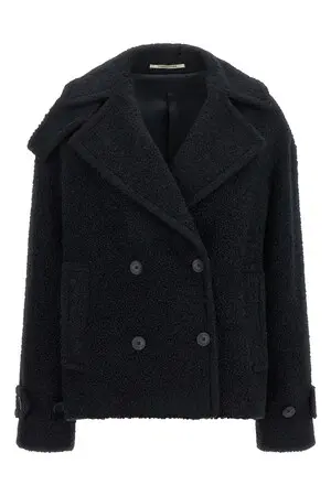 Tagliatore Sheila' Short Coat - Blue