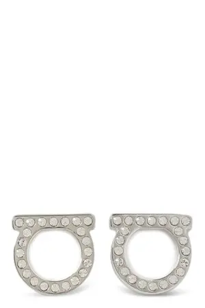 FERRAGAMO Gancini Crystals' Earrings