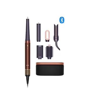 DYSON Limited Edition Airwrap Co-anda2x Multi-styler And Dryer Straight+wavy - Plum/copper
