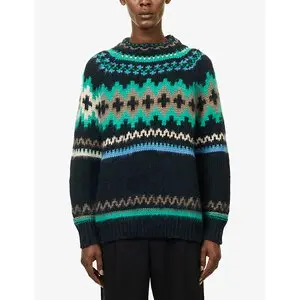 Paul Smith Fair-isle Alpaca-wool Jumper