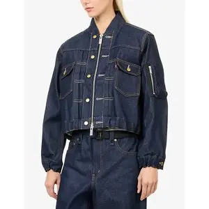 SACAI X LEVI'S Blouson Denim Jacket - Indigo