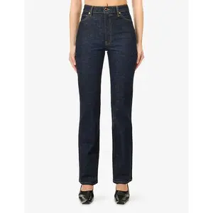 Khaite Danielle Stovepipe Denim Jeans
