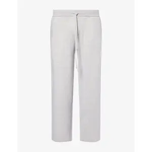 THE COUTURE CLUB Copyright Compact Knit Jogging Bottoms - Grey
