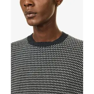 Dunhill Nailhead Jacquard Cashmere Jumper