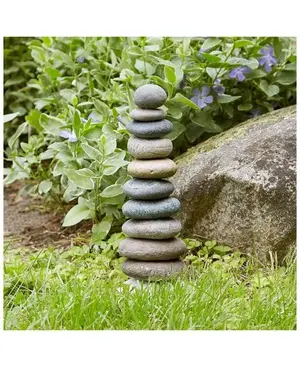 UNCOMMON GOODS Garden Cairn Funky Rock Designs
