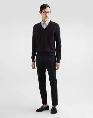 Dolce & Gabbana Cotton Gabardine Trousers