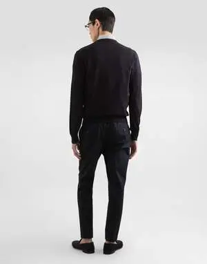 Dolce & Gabbana Cotton Gabardine Trousers