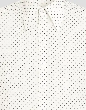 Dolce & Gabbana Sicilia Polka Dot Silk Shirt