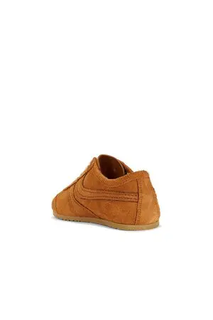 Dries Van Noten Suede Sneaker In Brown
