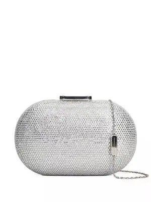 TWENTY FOURHAITCH Isidora Crystal-embellished Mini Bag - Silver