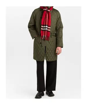 Burberry Plaid Pattern Scarf