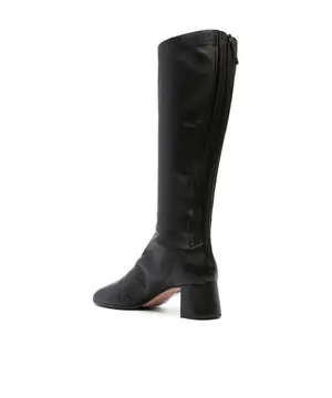 AQUAZZURA Saint Honore 50 Leather Knee-high Boots