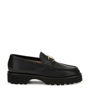 Valentino Garavani Vlogo Chunky Loafers - Black